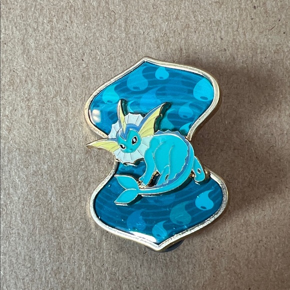Pokemon | Toys | Vaporeon Pokmon Enamel Collector Pin From Eevee ...